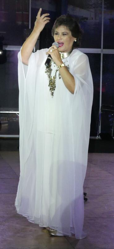 La cantante María Medina, con 45 años de trayectoria y ganadora del ...