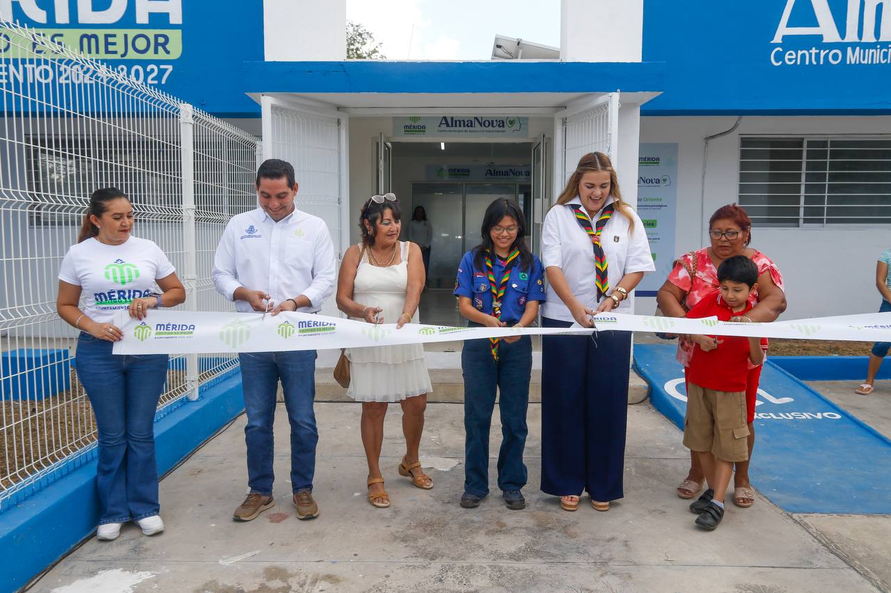 Mérida inaugura nuevo centro de salud mental en el oriente
